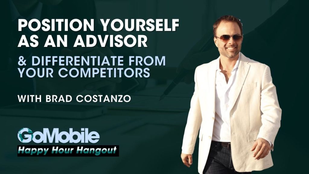 Positioning Yourself as an Advisor and Differentiating from the ...